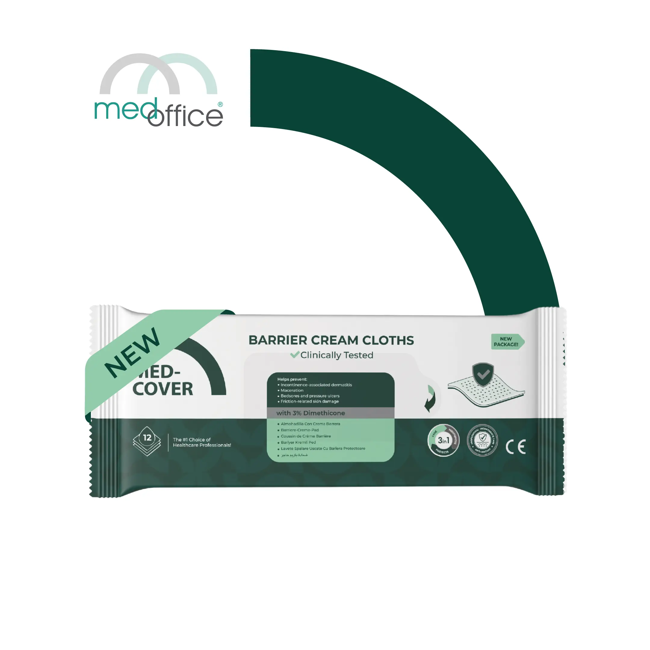 MED-COVER Transparent Barrier Cream 120 gr | Wound Care | MedOffice